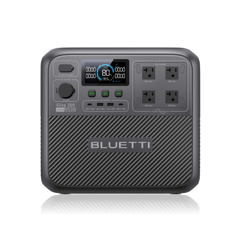 BLUETTI Elite 200 V2 Portable Power Station | 2600W 2073.6Wh – Rove ...