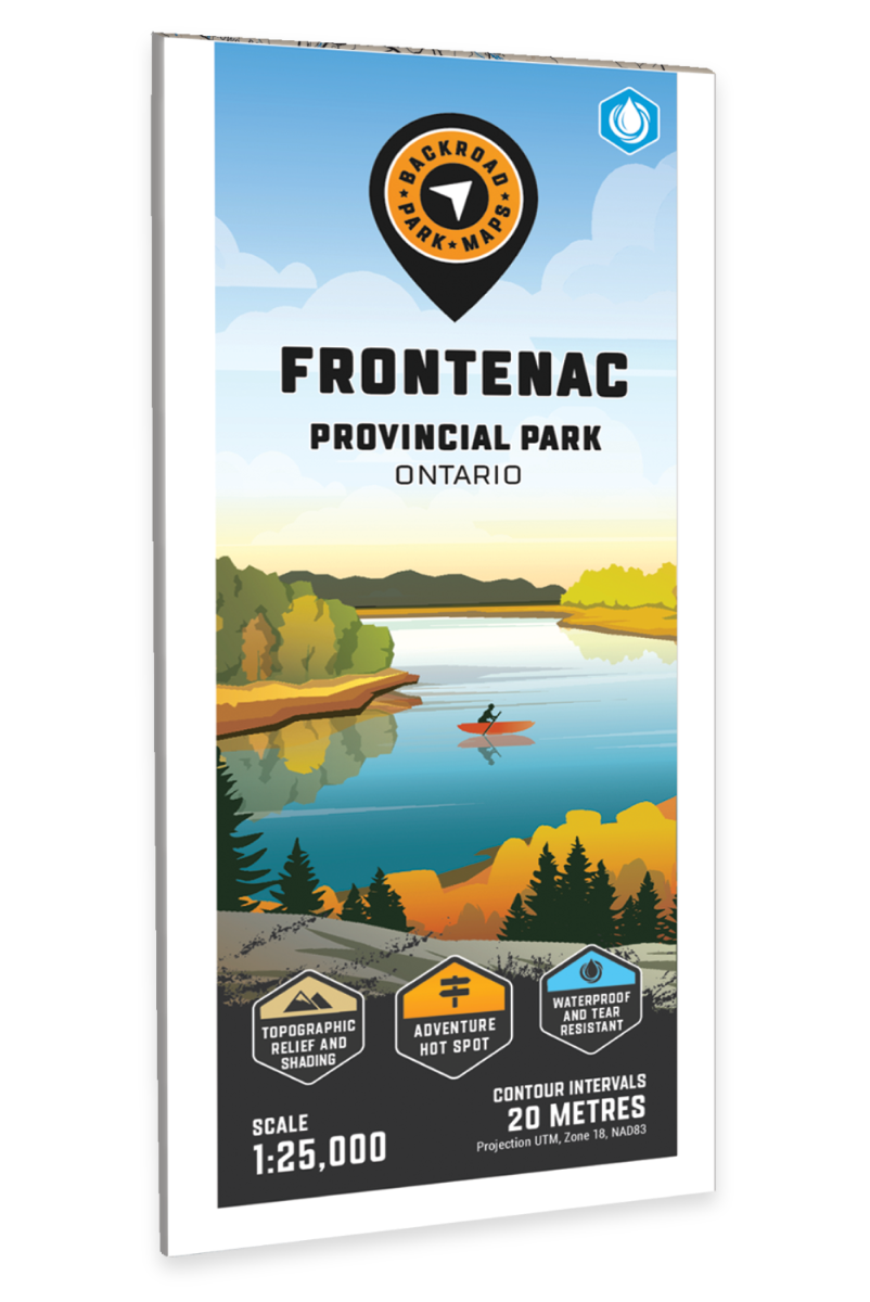 Frontenac Provincial Park Ontario - Park Map – Rove Overland