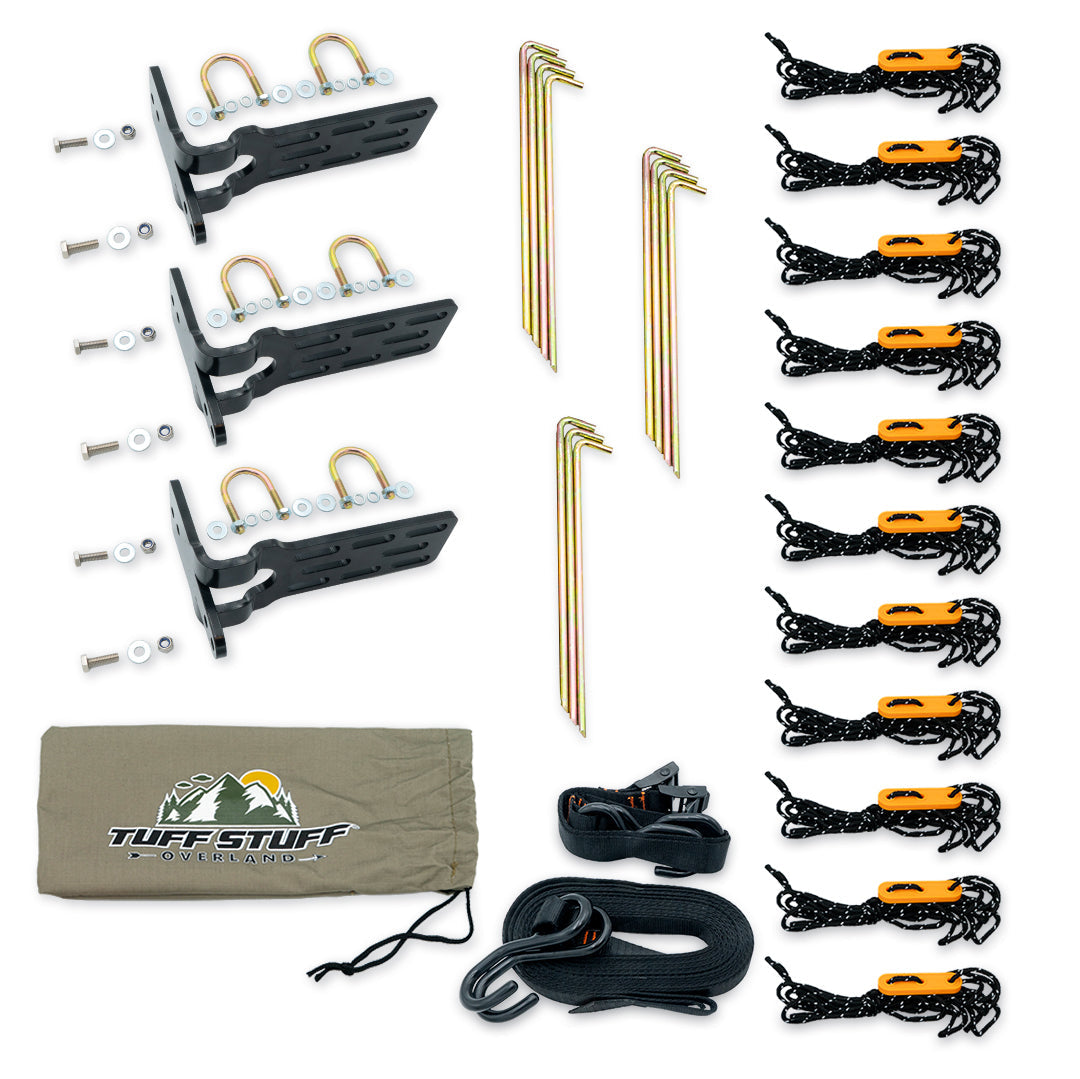 Tuff Stuff® Overland Awning Bracket Kit, 180 Xl/270 Xl, Mounting Brack ...